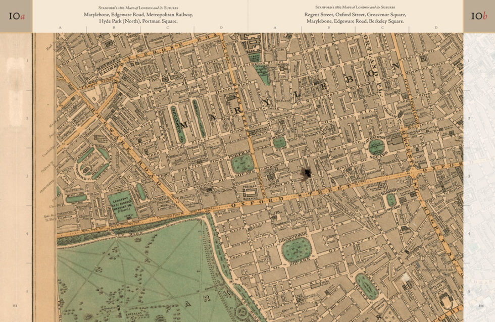 Stanford’s 1862 Maps of London | AB3 Design